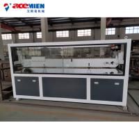 China 200mm 300mm PVC Ceiling Panel Making Machine With Plastic Wood Granule for sale
