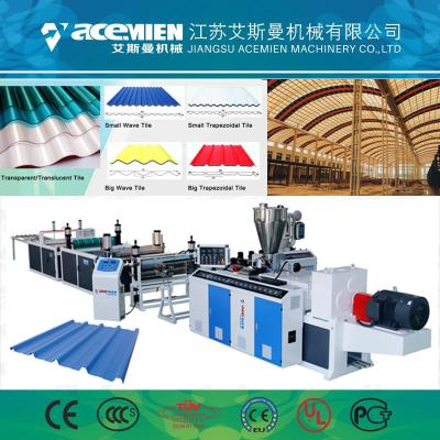 China Conical Twin Screw Corrugated Roof Sheet Making Machine Multi Layer CO-EXTRUSION for sale
