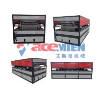 China PLC Control Artifical 148KW Glazed Pvc Roof Tile Machine for sale