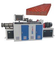 China PLC Control Artifical 148KW Glazed Pvc Roof Tile Machine for sale