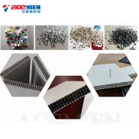 China Hollow Polypropylene Sheet Making Machine , Construction Formwork Machine for sale