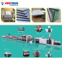 China Plastic Hollow Building Concrete Formwork Making Machine For Polypropylene Hollow Sheet for sale