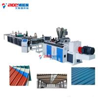 China Glazed Plastic 2.5MM Roof Tile Manufacturing Machine for sale
