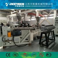 China Recycle Pvc Resin Trapezoidal 1mm Roof Tile Forming Machine for sale