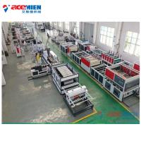 China 3MM PVC ASA Plastic 75kw Corrugated Roof Sheet Making Machine for sale