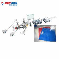 China Corrugated PVC PC Roofing Sheet Extruder Machine 160KW for sale