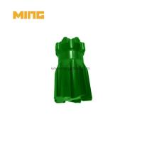 China T45 Retrac DTH Hammer Thread Button Bit 89mm for Rock Drilling - 35° Angle with 2 Flushing Holes for sale