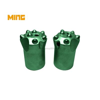 China 40mm 7-Degree Tapered Button Borewell Hammer Bit for Rock Coring Drilling for sale