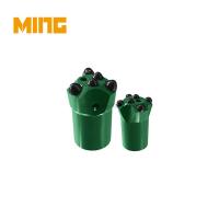 China 7 Degree Tapered Cross DTH Drill Bit 32-45mm for Hard Rock Formations F8-14 for sale