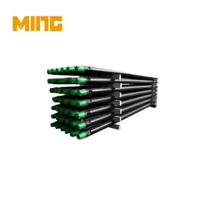 China API Standard 3-3/8 REG Alloy Steel DTH Drill Rods 3000mm for Rock Foundation Drilling for sale