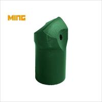 China Carbide 11 Degree 34mm Tapered Cross Button Bits for Marble Quarry DTH Drilling for sale