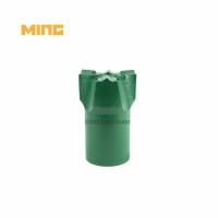 China 12 Degree Taper 45mm Down The Hole Tapered Button Bits for Oilfield Gas Industries for sale