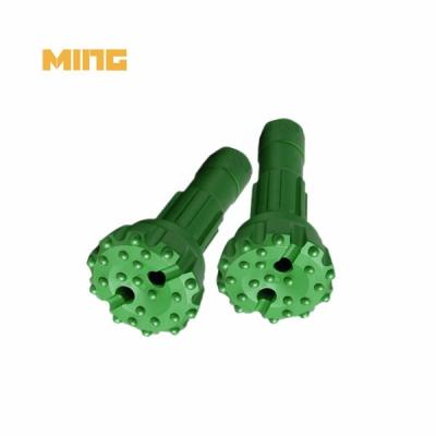 China 1-1/2 Inch Flute Length DTH Button Bit 3/4 Inch Diameter Bright Finish Right Hand Drilling for sale