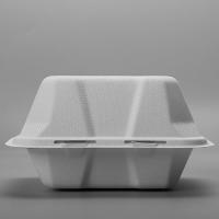 China To Go 3 Compartment Microwavable Biodegradable Fast Food Takeaway Box Wholesale Catering Disposable Food Containers for sale