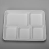 China Bagasse Biodegradable Food Trays for sale