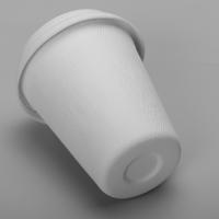 China Bagasse Molded Pulp Leakproof 8oz 250ml Biodegradable Cups And Lids for sale