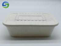 China 100% Compostable LFGB 17.5x12.5x4.5cm Cornstarch  Bio Food Packaging for sale