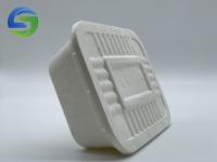 China 100% Compostable LFGB 17.5x12.5x4.5cm Cornstarch  Bio Food Packaging for sale