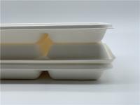 China Dinnerware 25g 5 Compartment Biodegradable Food Trays for sale