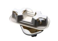China Biodegradable 13.5 Grams 2 Cup Coffee Cup Carrier Tray for sale