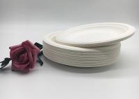 China Biodegradable Disposable 6 inch sugarcane bagasse food Round Plates for sale