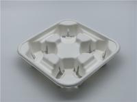 China Compostable 4 Cups 13.5g  Paper Cup Carrier for sale