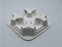 China Compostable 4 Cups 13.5g  Paper Cup Carrier for sale