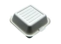 China Sandwich 20g 150x150x40mm Biodegradable Takeout Containers for sale