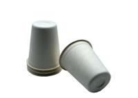 China Eco Friendly 8oz 80×90mm Biodegradable Cups And Lids for sale
