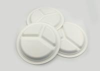 China 9 Inch 16g 100% Biodegradable Sugarcane Bagasse Plates for sale