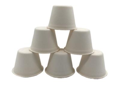 China 4oz 72×30mm 120ml Biodegradable Cups And Lids for sale