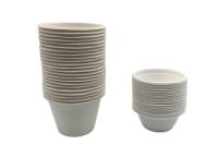 China 4oz 72×30mm 120ml Biodegradable Cups And Lids for sale