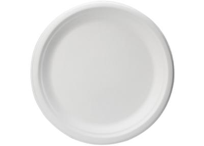 China Eco Friendly 6 Inch 50pcs/Bag Sugarcane Fiber Plates for sale