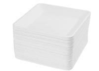 China 10 Inch Salad  Square Sugarcane Bagasse Tableware for sale
