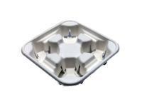 China Natural 4 Cup 28g Shockproof  Drink Carrier Tray for sale