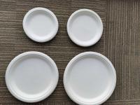 China 7 Inch 8g 50pcs/Bag Bio Food Packaging Plate for sale