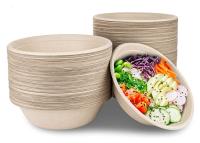 China Eco Friendly Dinnerware 32Oz Biodegradable Soup Cups for sale