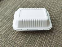 China 9×6 Inch Biodegradable To Go Food Containers for sale
