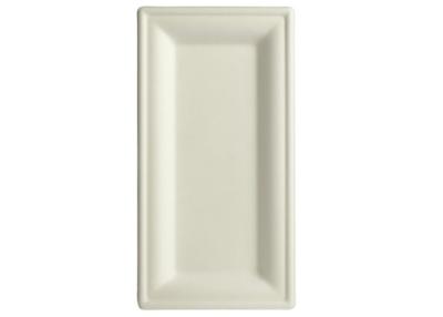 China 100% Natural 17g Sushi  Sugarcane Compostable Plates for sale