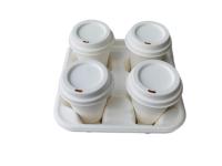 China Sugarcane Biodegradable Cups And Lids for sale