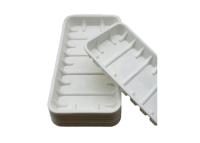 China Biodegradable Sushi   231×121mm Cornstarch Trays for sale