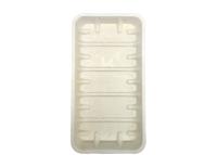 China Biodegradable Sushi   231×121mm Cornstarch Trays for sale