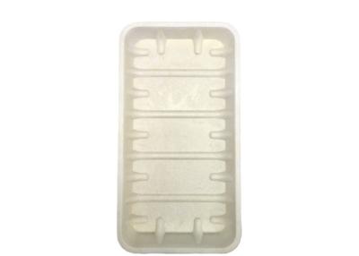 China Biodegradable Sushi   231×121mm Cornstarch Trays for sale