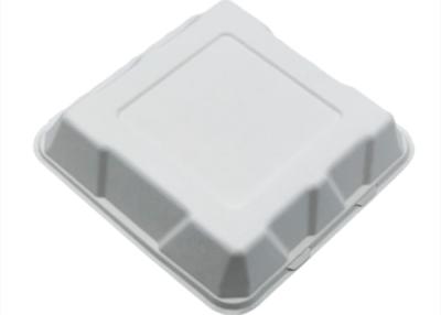 China 9 Inch Heavy Duty Biodegradable Takeout Containers for sale
