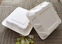 China 9 Inch Heavy Duty Biodegradable Takeout Containers for sale