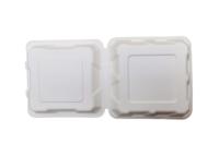 China 9 Inch Heavy Duty Biodegradable Takeout Containers for sale