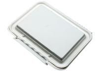 China Clamshell 9×6 Inch Biodegradable Microwavable Food Containers for sale