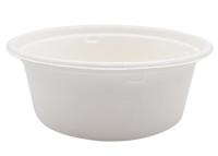 China Salad 12 Ounce Biodegradable Soup Bowls 130×50mm for sale