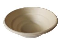 China 24oz 700ml 16g Noodle Sugarcane Disposable Bowls for sale