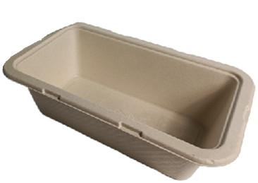 China 10×6 Inch  1050ml 35g Biodegradable Salad Boxes for sale